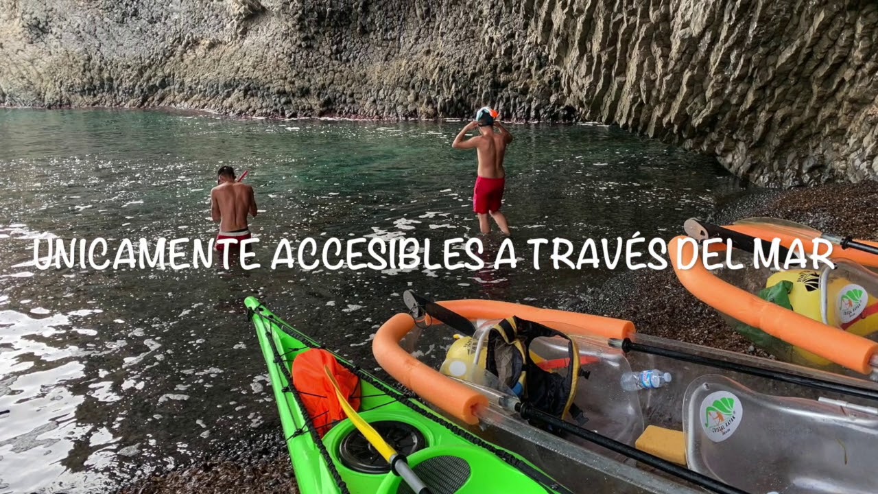 CRISTAL KAYAK- RUTAS EN KAYAKS TRANSPARENTES - YouTube