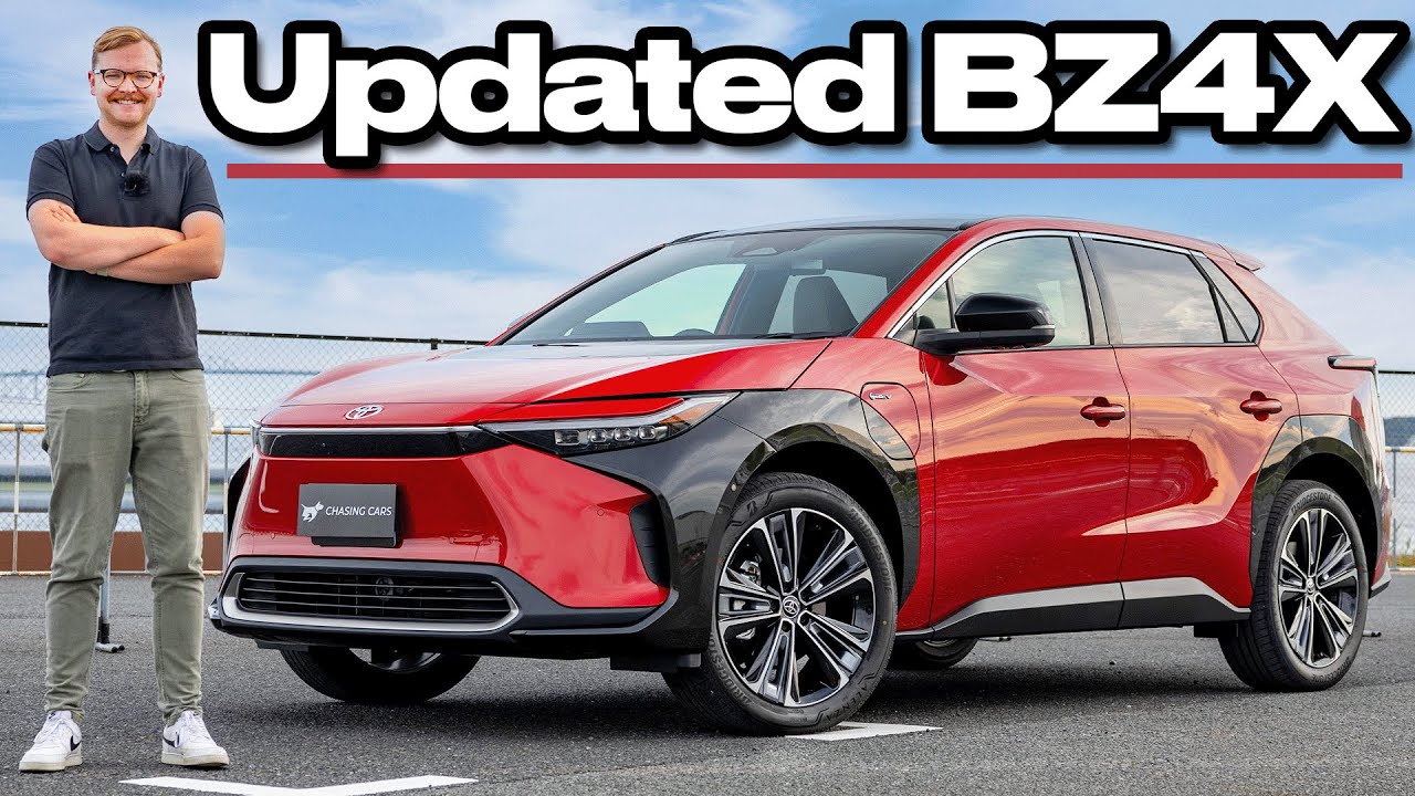 World’s First Review of the 2024 Toyota BZ4X! More Range & Efficiency ...