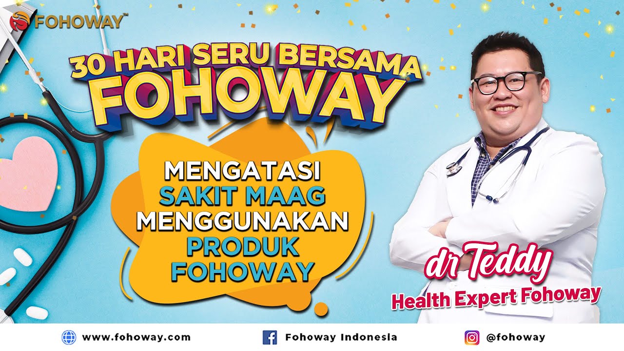 [PRODUCT KNOWLEDGE] Manfaat produk-produk Fohoway untuk mengatasi ...