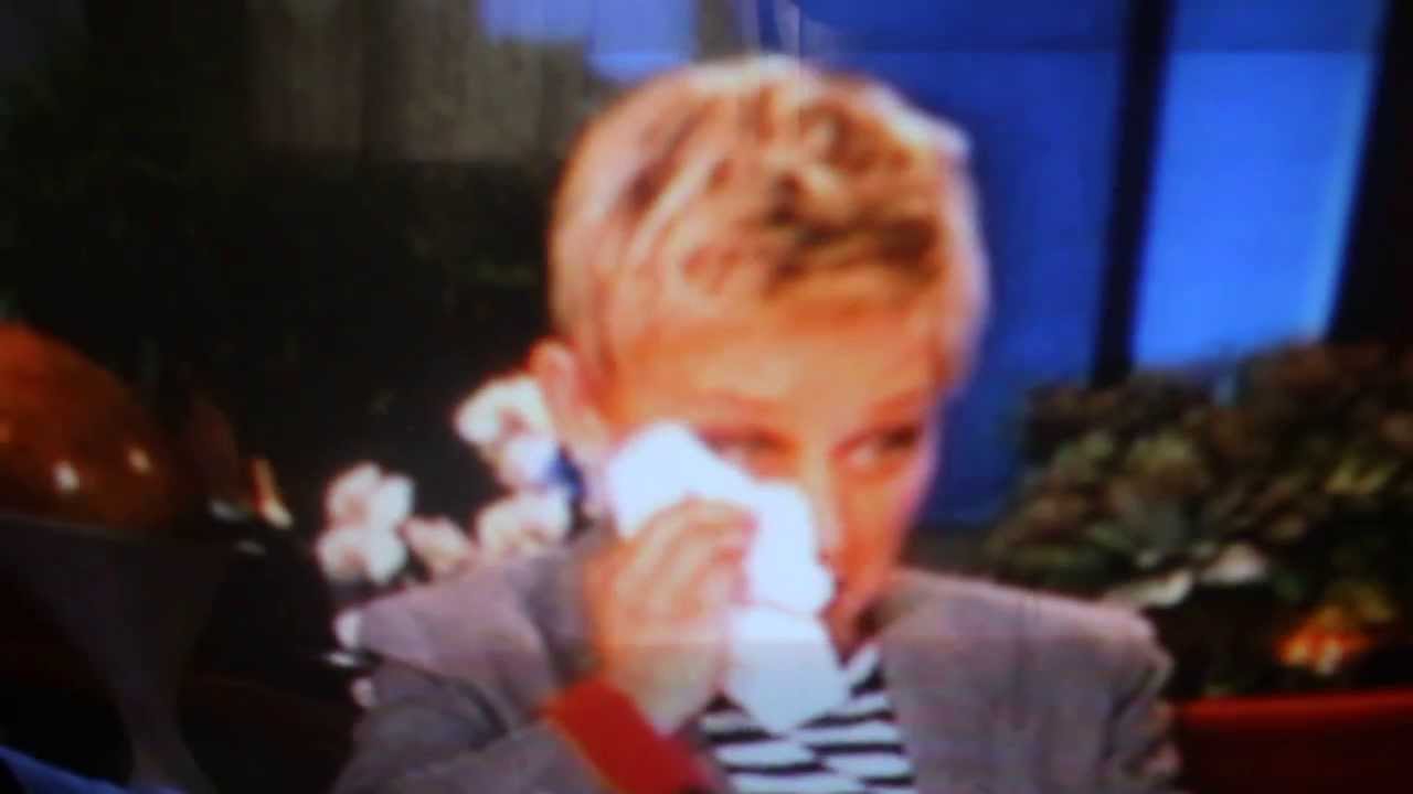 ELLEN CRYING FEBRUARY 2014 WILL SMITH, JADEN SMITH BEST MOMENT ELLEN ...