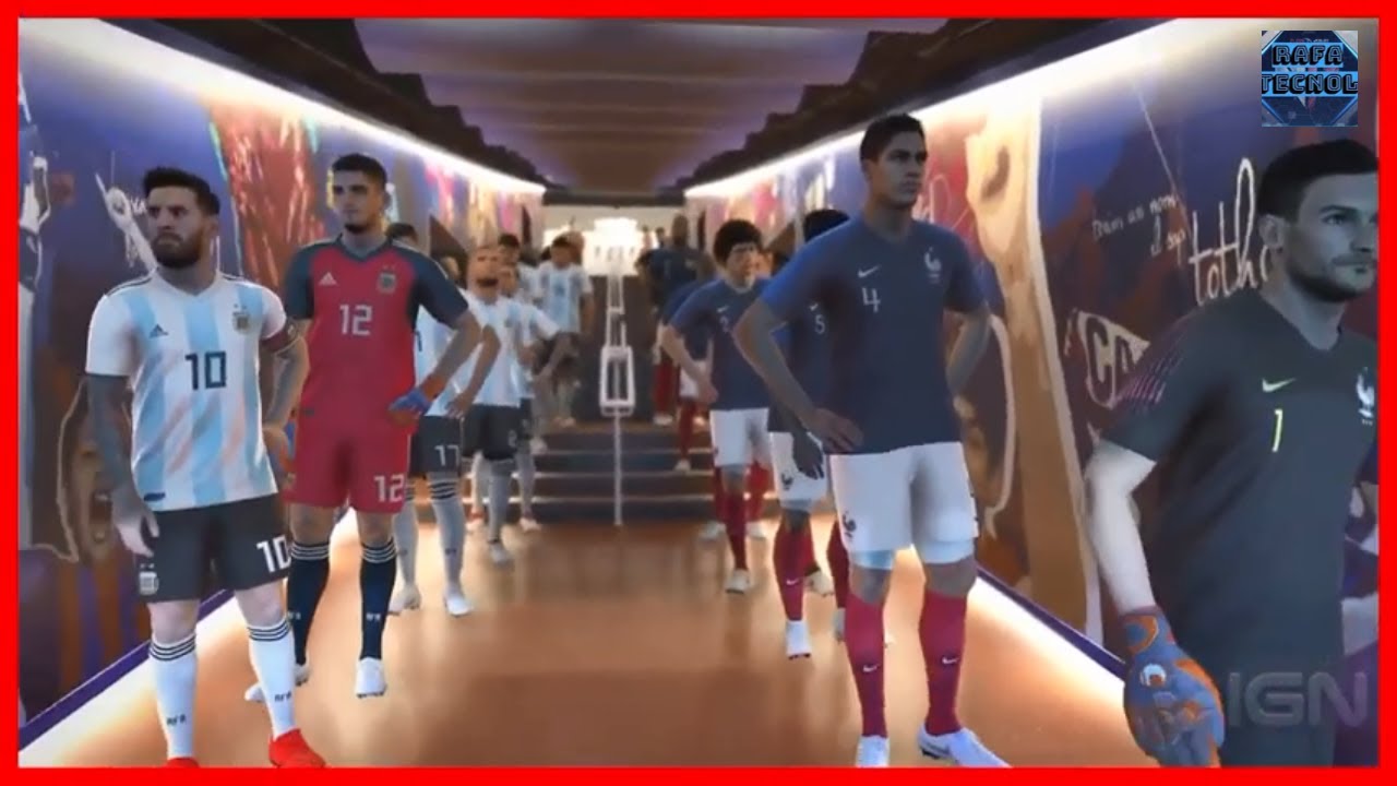 Jogando PES 19 4k oficial - YouTube