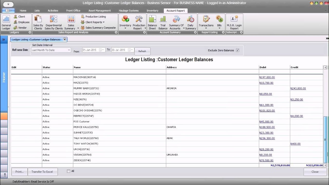 How to check customer balances - YouTube