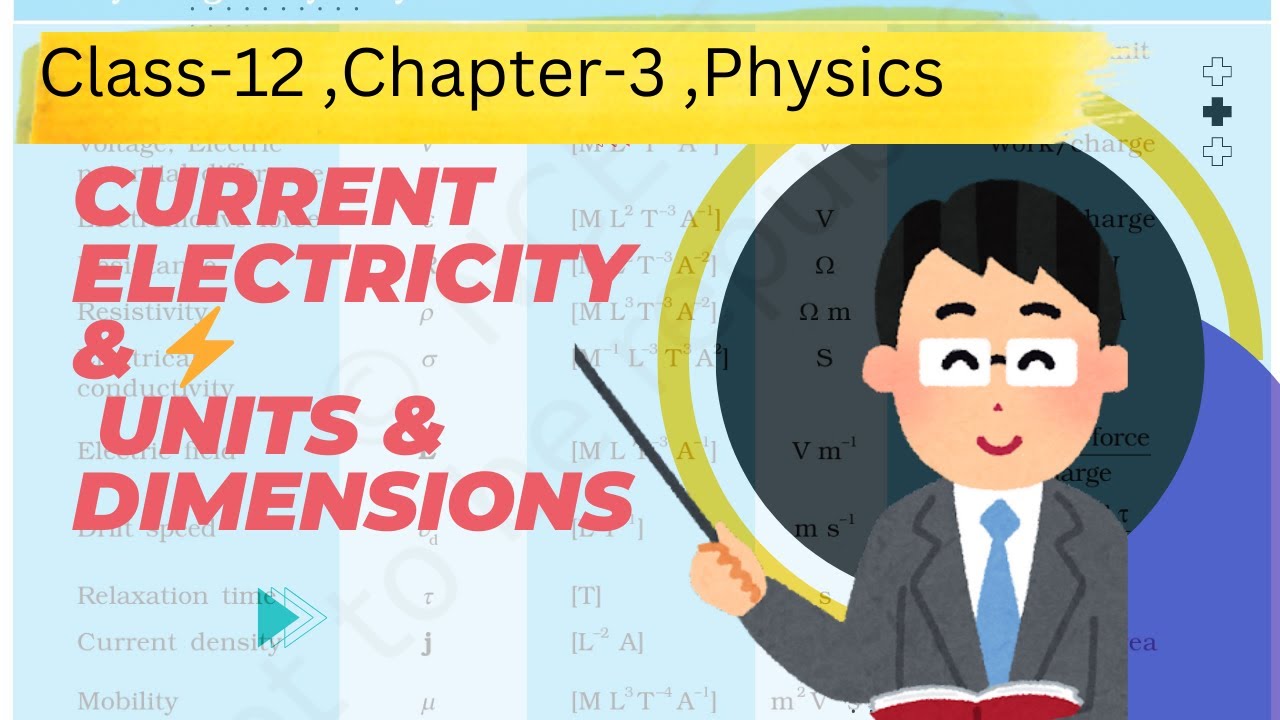 🔋 Current Electricity & ⚡ Units & Dimensions📚 🎯 Must Watch for Class 12 ...