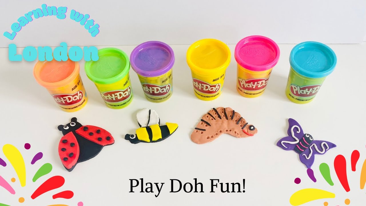 Learning About Insects with Play Doh - Colourful fun for Kids ...