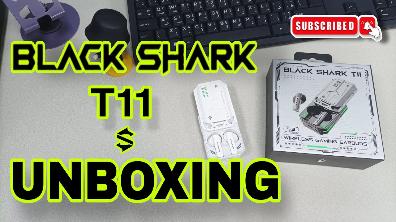 BLACK SHARK T11 | LOW LATENCY WIRELESS GAMING EARBUDS | WITH SHING ...