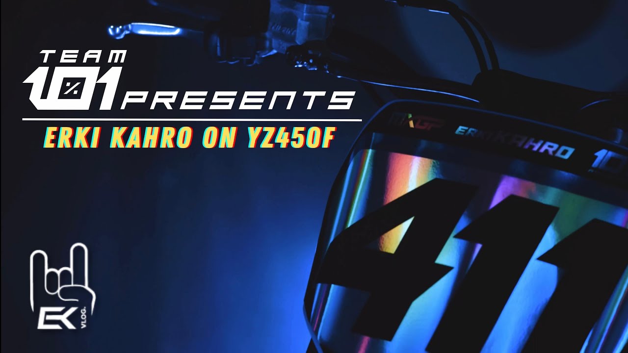 2023, WE HERE BABY! Team 101% Presents: Erki Kahro on YZ450F - YouTube