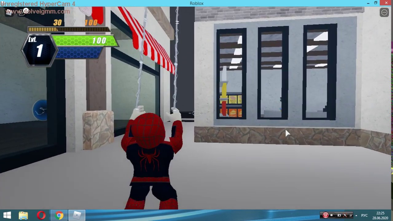 Человек паук в роблоксе!?Roblox BloxVerse!! - YouTube