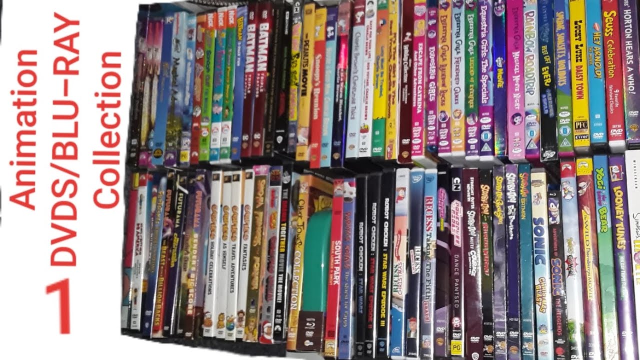 Animation DVD/Blu-ray Collection Part 1 - YouTube