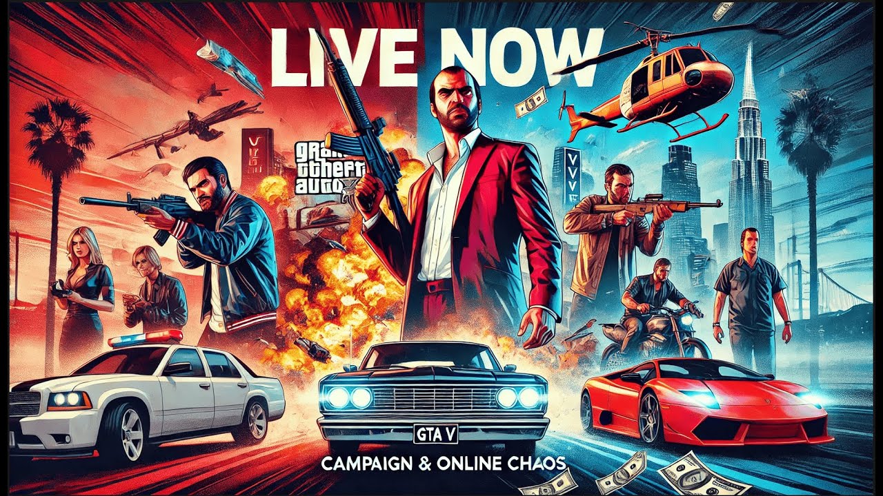 🔥 GTA V Online Cops N Robbers| Ultra Graphics 2K | 7900XT 🔫 | CRAZY ...