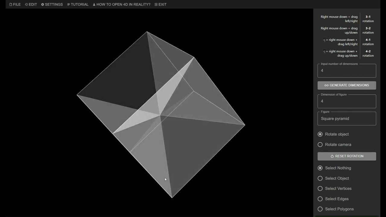 4D geometric shapes - YouTube