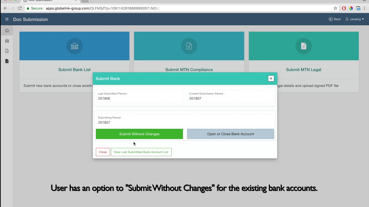 DOC Submission - Submit Without Changes - YouTube