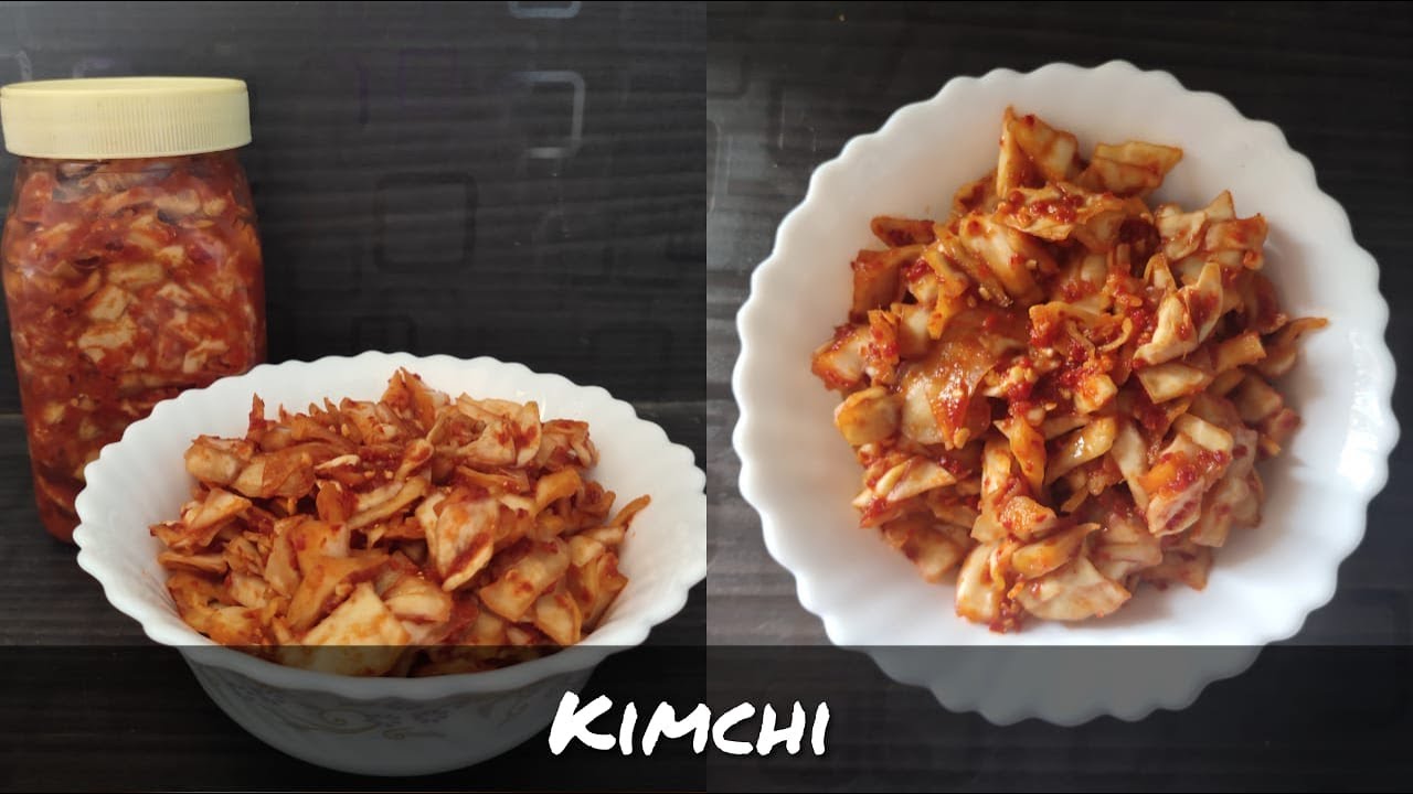 Kimchi Indian Style Recipe | BTS Kimchi - YouTube