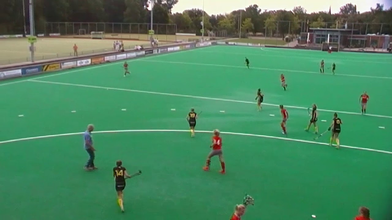 strafcorner verdedigend - YouTube