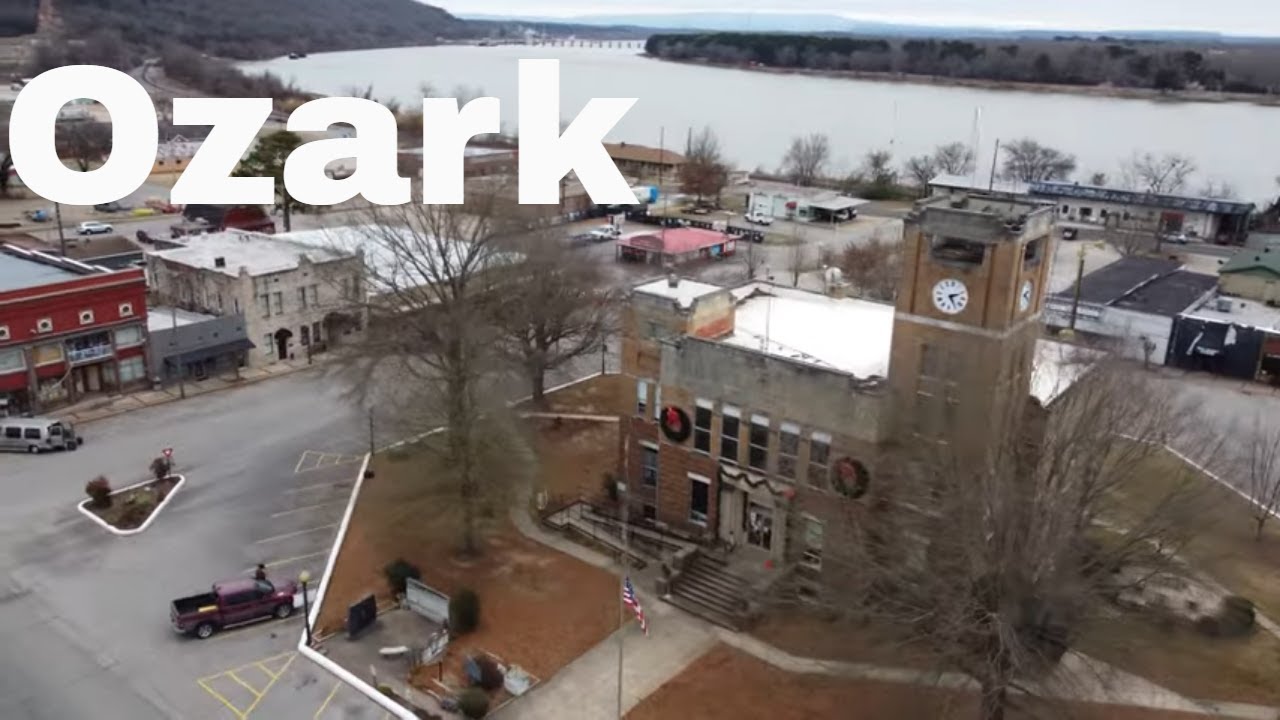 Drone Ozark, Arkansas - YouTube