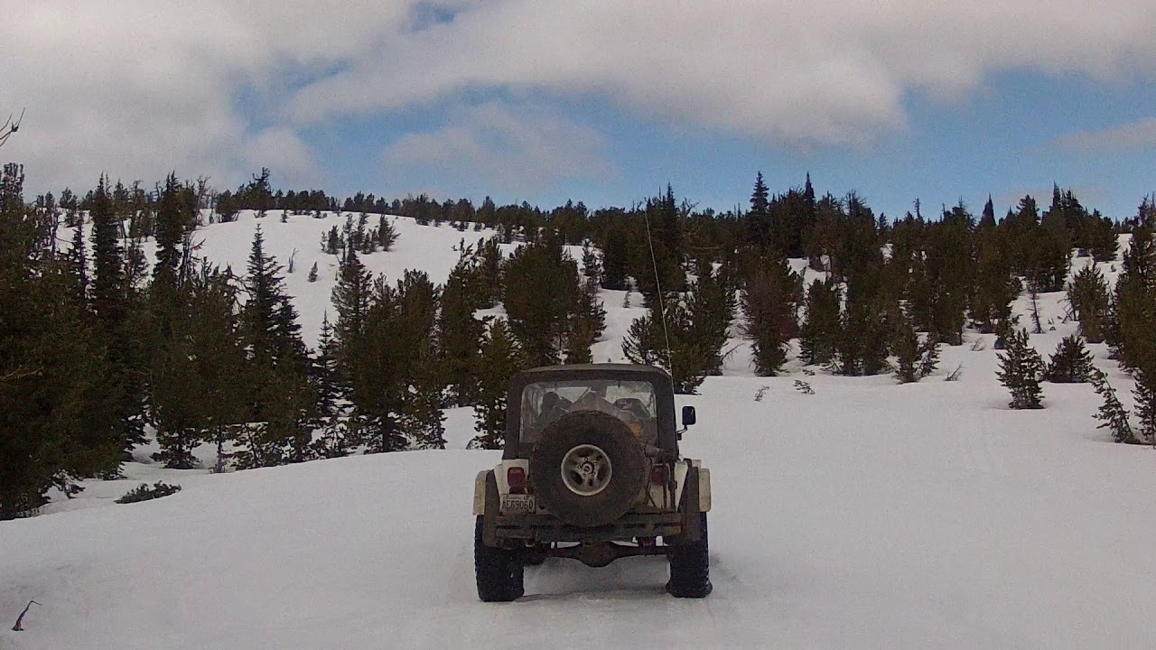 Snow Wheeling in Central Wa - YouTube