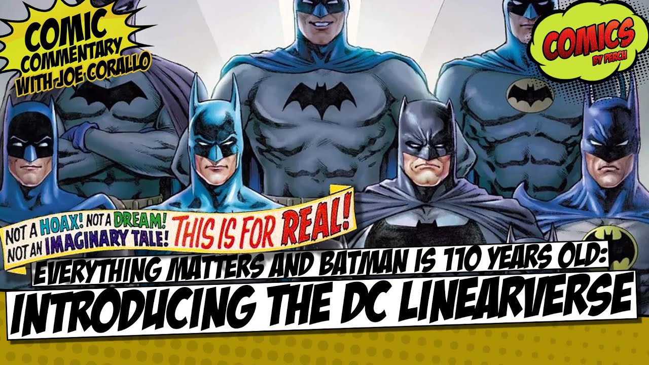 DC comics introduces... the Linearverse! Yes, really. - YouTube