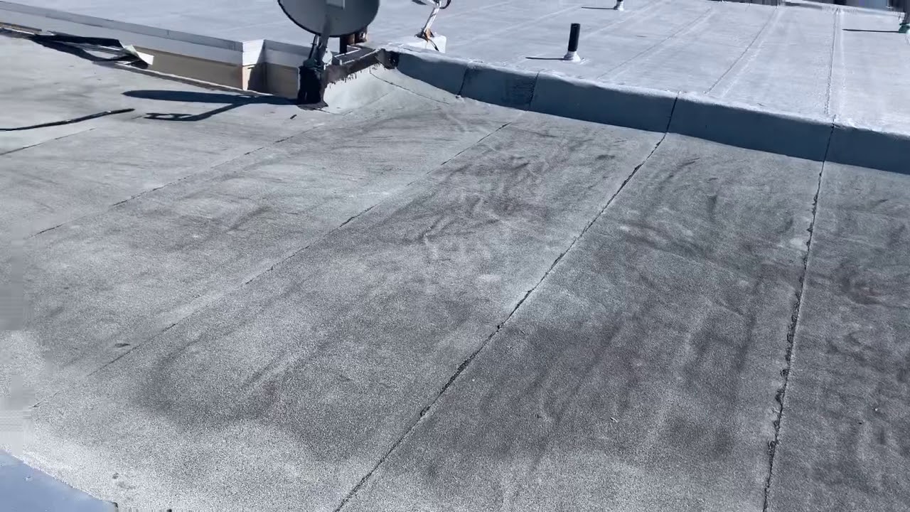 Flat roof overlay 😎👍 - YouTube