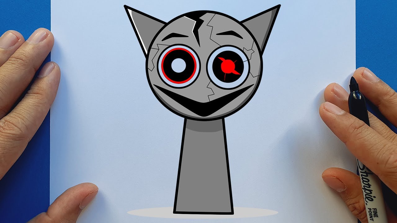 How To Draw Gray Horror Incredibox Sprunki Easy - Sprunki Horror ...