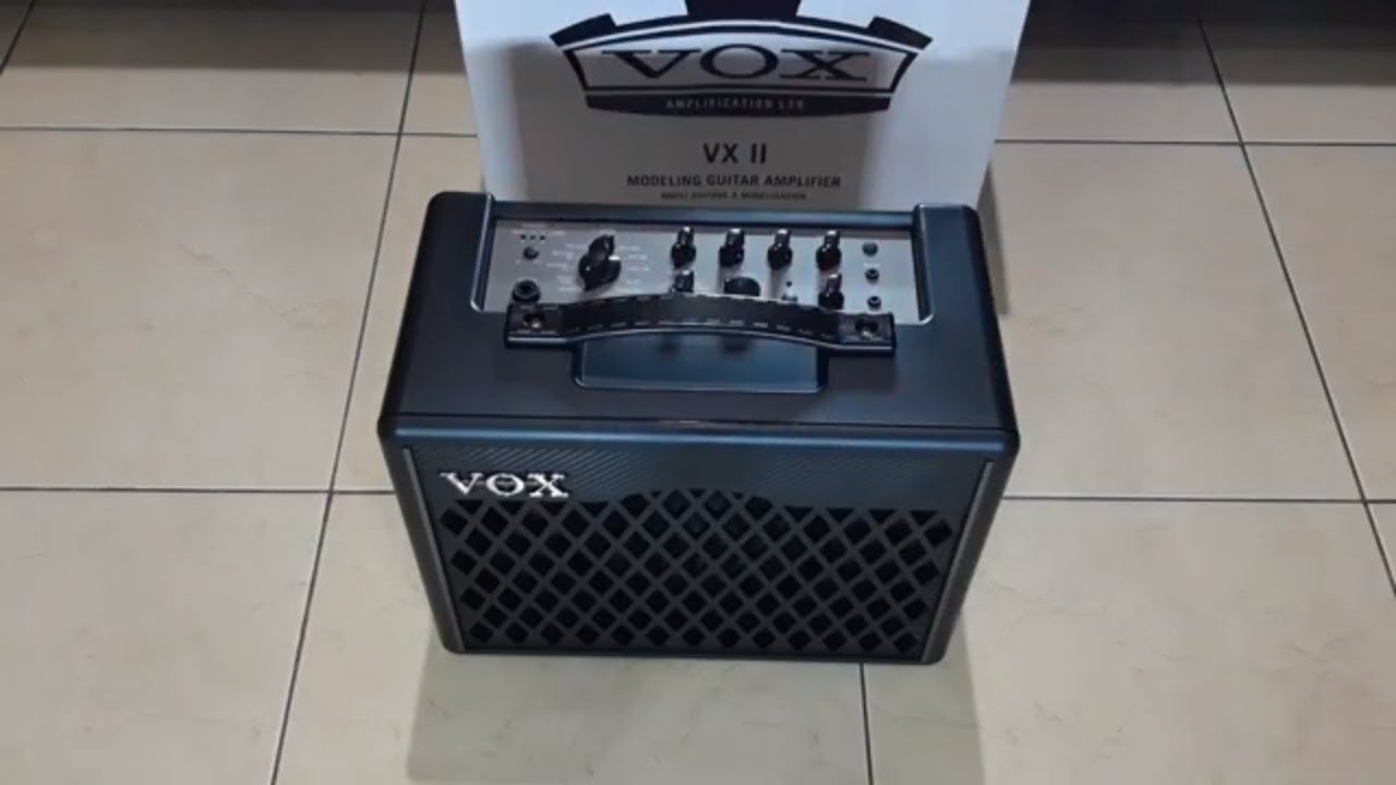 Unboxing GUITAR AMPLI VOX VX2 Amplifier. Keren Banget! - YouTube