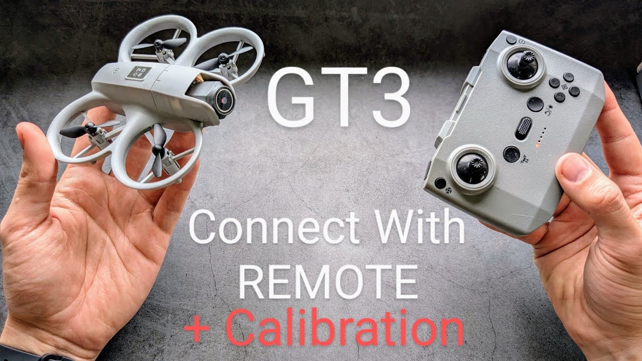 GT3 Drone - Connect With Remote Controller + FIX Remote Sync Problems ...