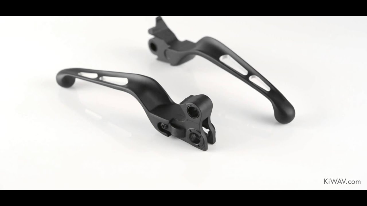 Ergonomic hand control levers compatible with Harley Davidson ...