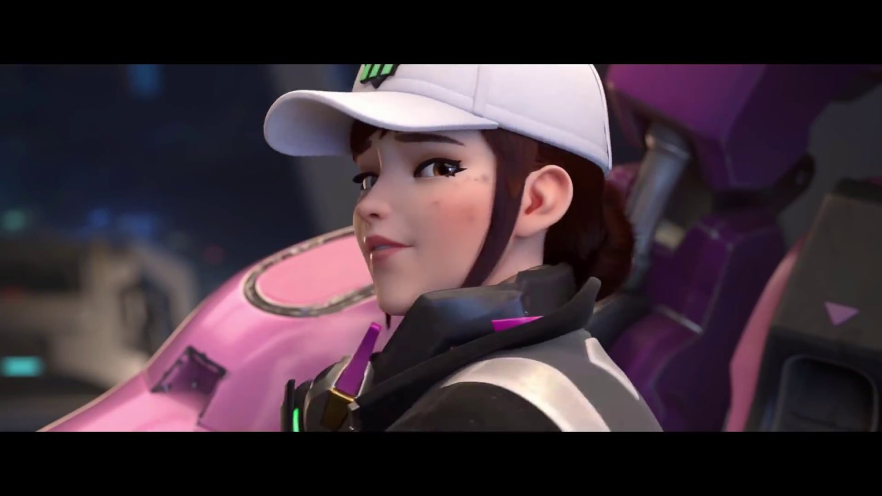 Overwatch: D.VA Shooting Star Animated Short 2018 - PS4 - YouTube