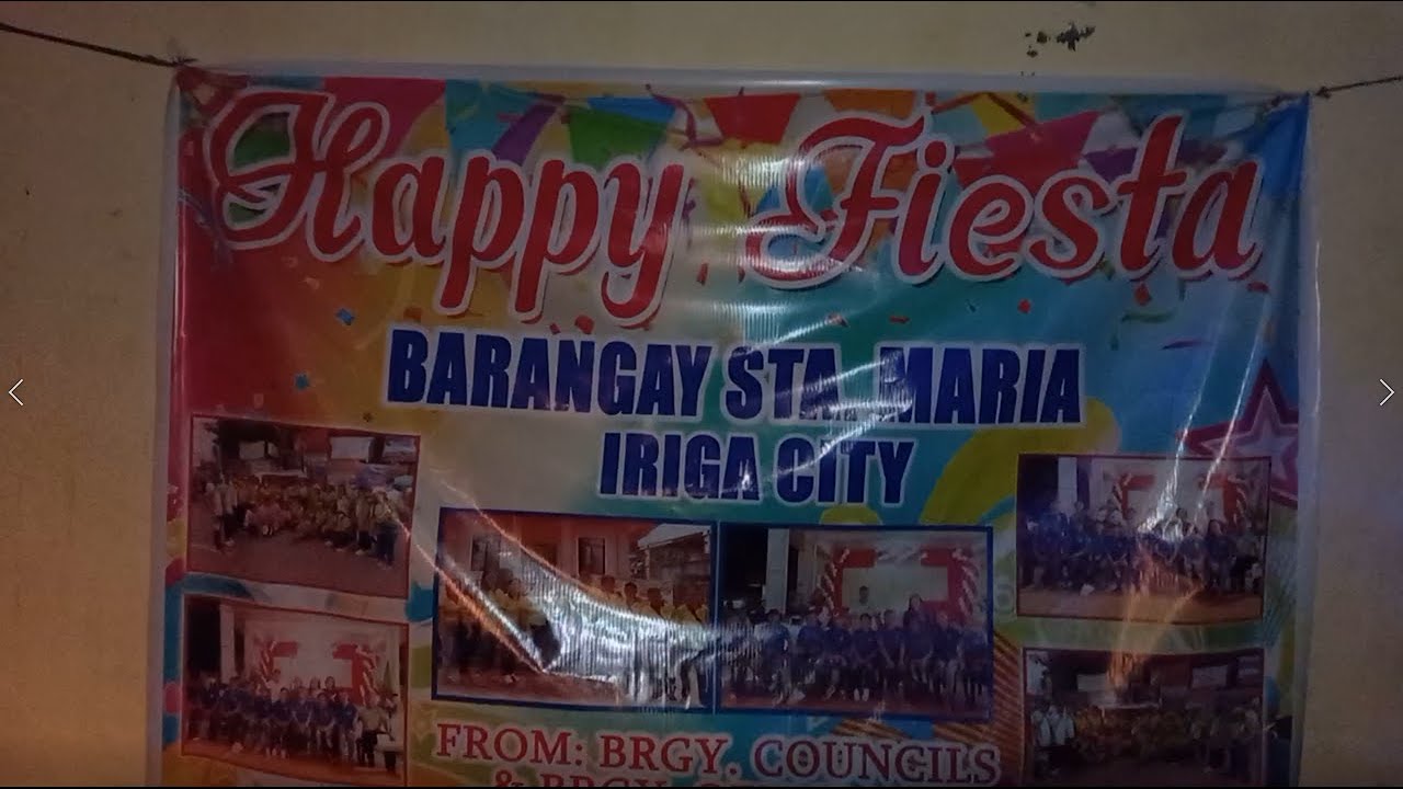 EP1. BARANGAY SAYAWAN SA FIESTA STA. MARIA IRIGA CITY - YouTube