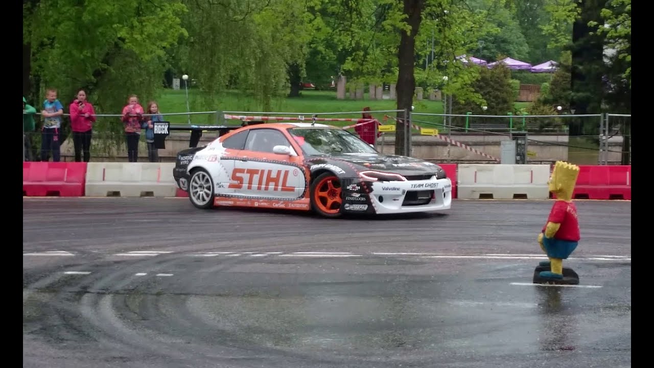 Team Ghost Nissan Silvia S15 LS3 DRIFT part 2 - YouTube