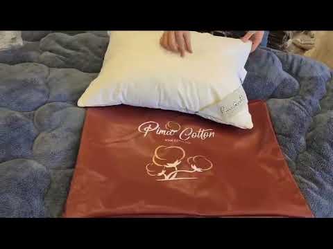 Pima cotton qaz tükü yastıq