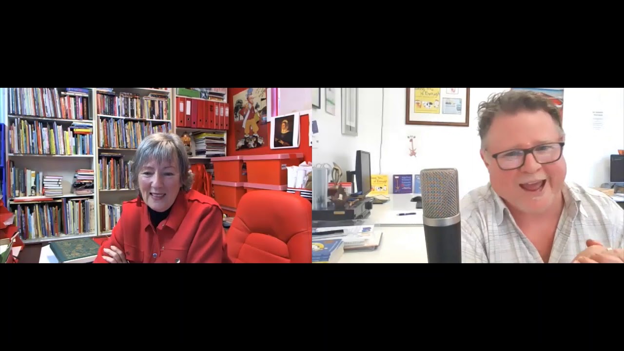 Josh Langley Gets to know Jan Nicholls WA President of the CBCA - YouTube