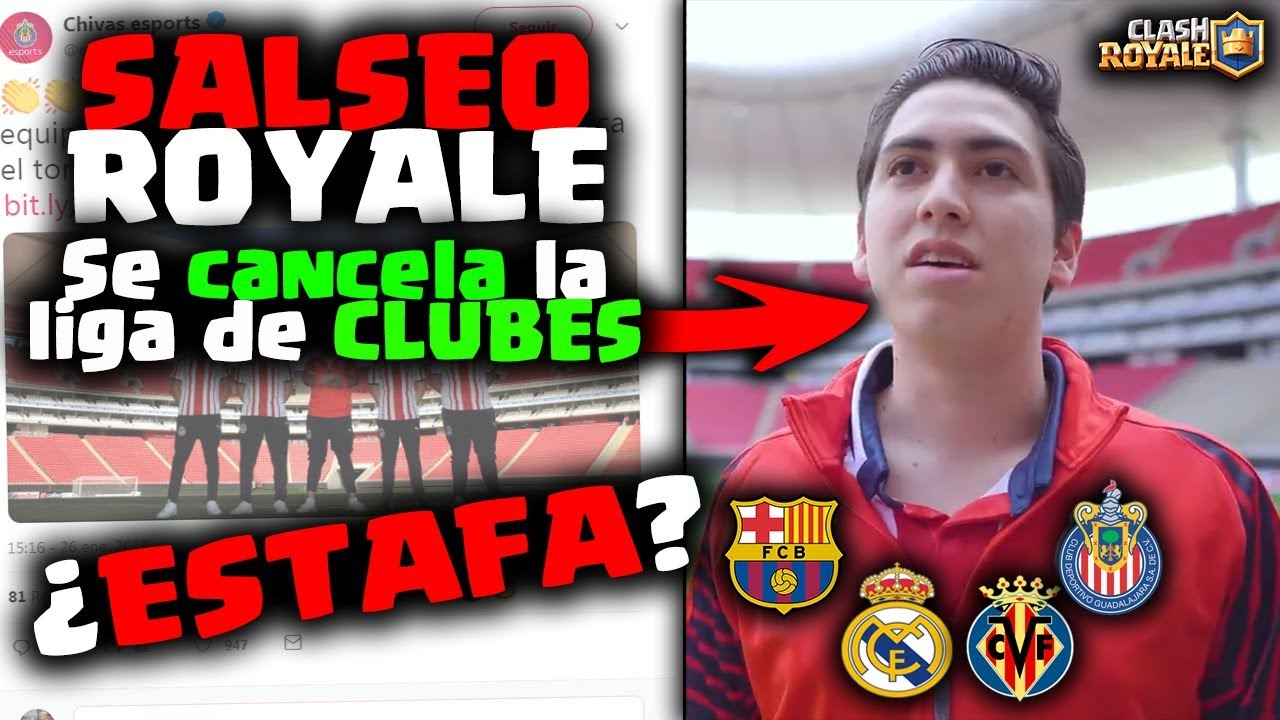 SALSEO ROYALE: ¿ESTAFA? SE CANCELA LA LIGA DE CLUBES DE FÚTBOL (LPE ...