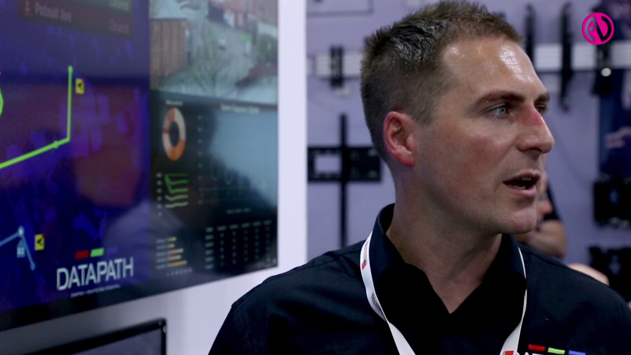 Datapath demos Iolite 600 videowall controller - YouTube