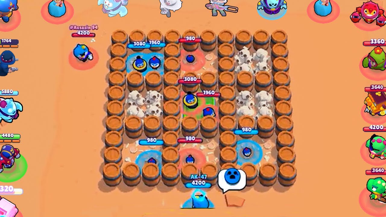 TIC TAC TOE BATTLE ! Brawl Stars Funny Moments & Fails #201 - YouTube