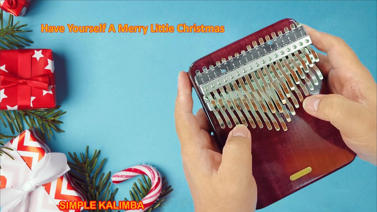 Have Yourself a Merry Little Christmas - Kalimba Easy Tutorial - YouTube