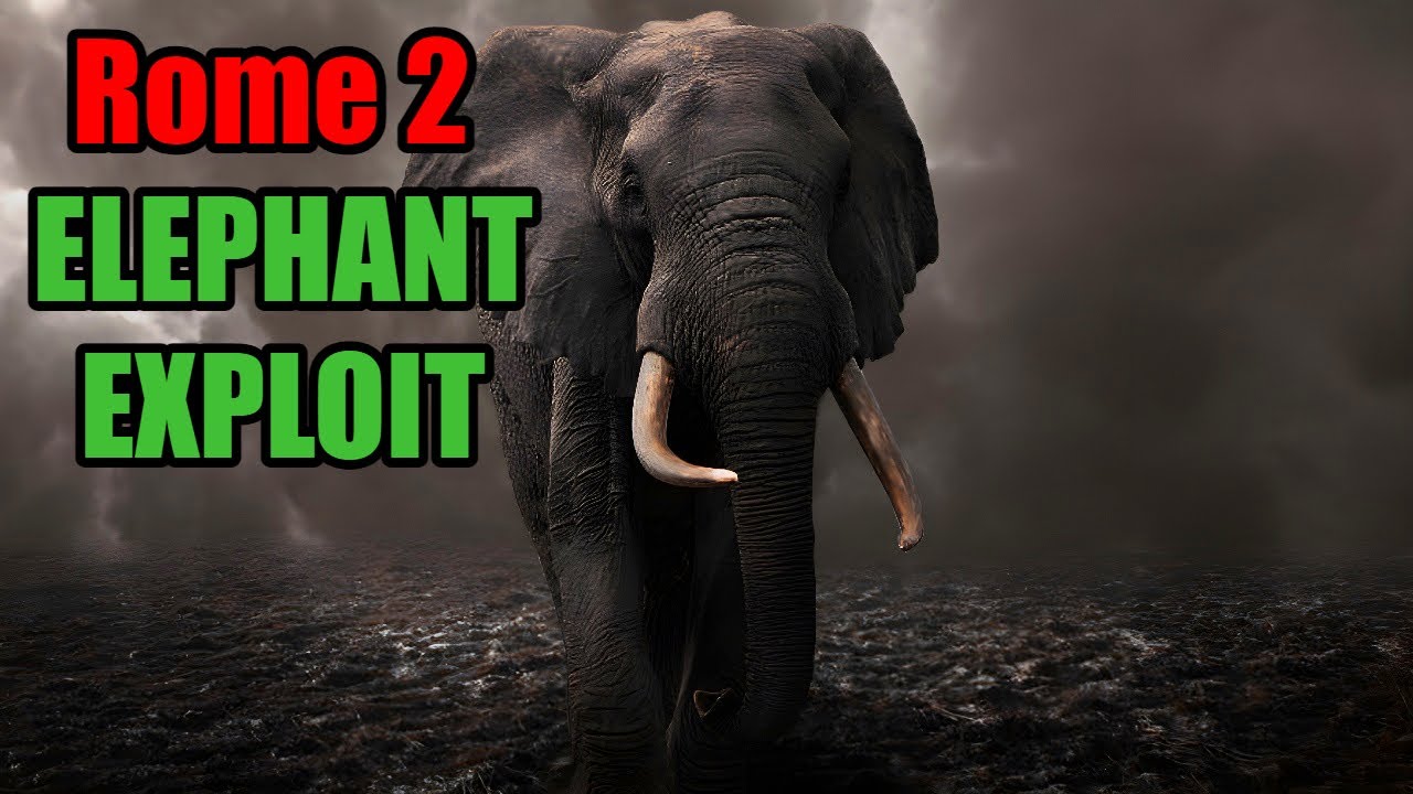 Total War: Rome 2 Elephant Exploit - YouTube