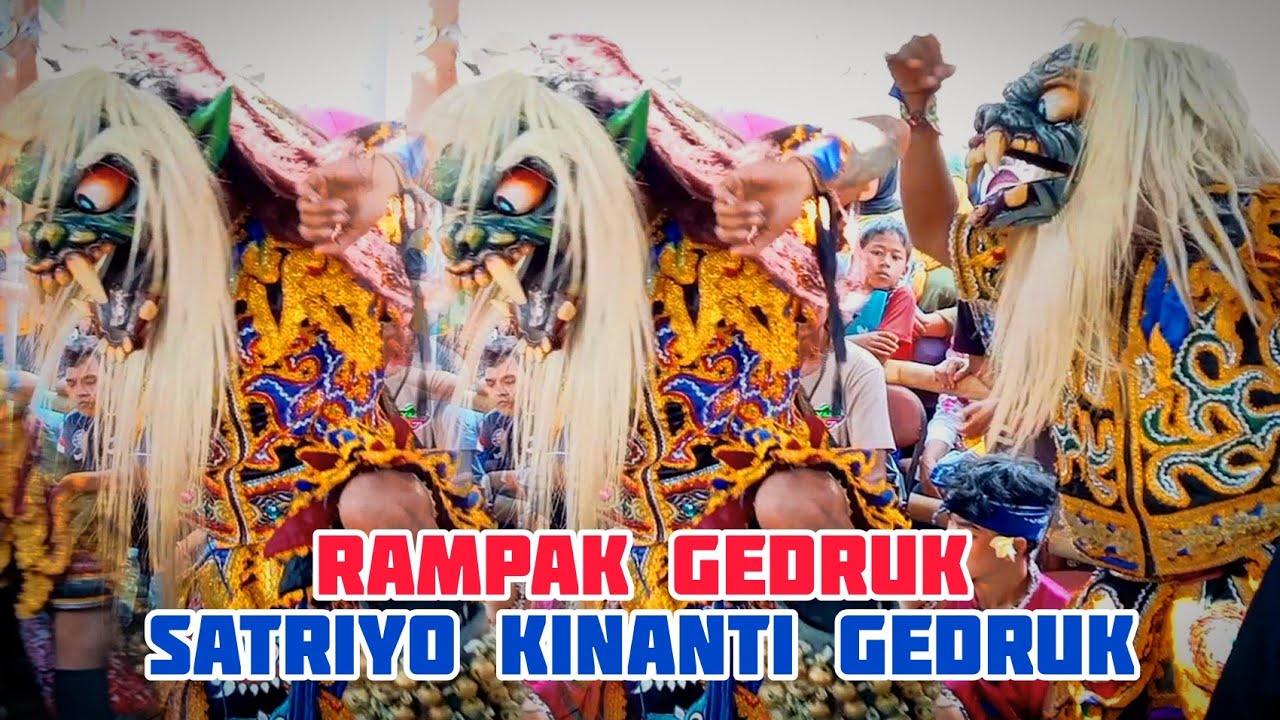 RAMPAK BUTO GEDRUK TERBARU INDONESIA ! Satriyo Kinanti Gedruk Live ...