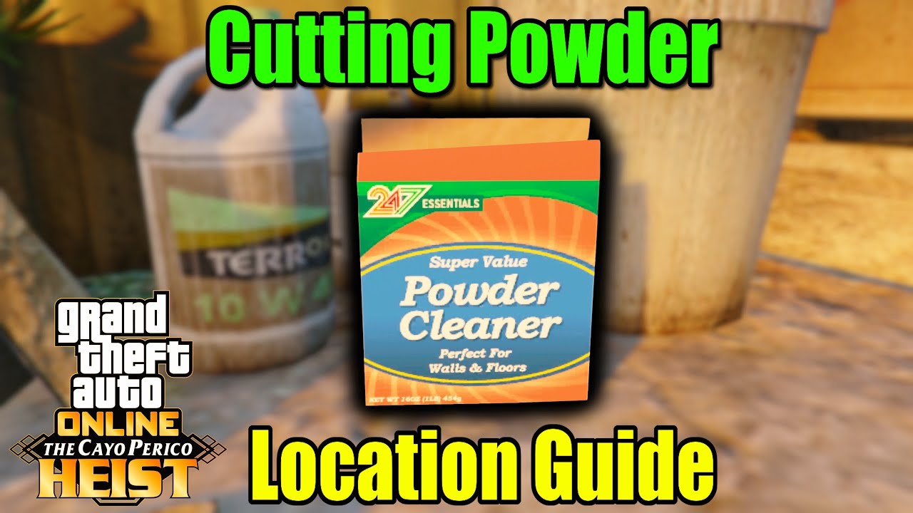 All Cutting Powder Locations - GTA 5 Online Cayo Perico Heist - YouTube