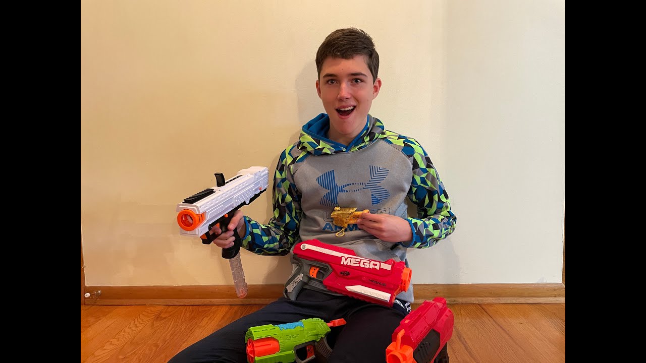 Epic Nerf Obstacle Course Challenge - YouTube