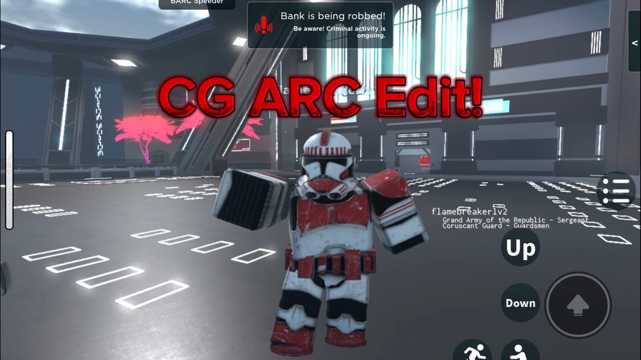 ROBLOX GAR CORUSCANT | Coruscant Guard ARC morph review. - YouTube
