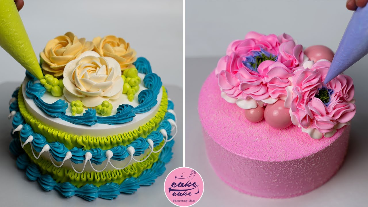 Amazing Flowers Cake Decorations Compilation | Homemade Cake Tutorials ...