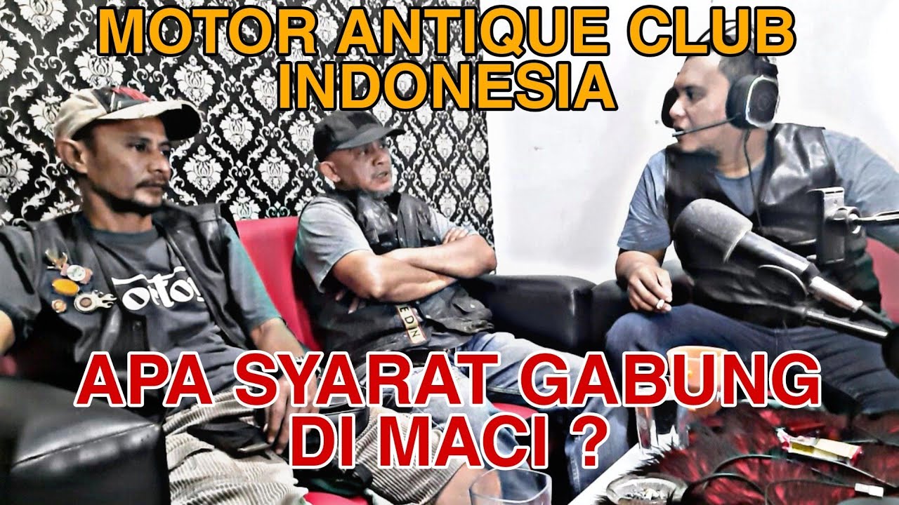 Definisi Bikers di Club Motor II Motor Antique Club Indonesia II Media ...