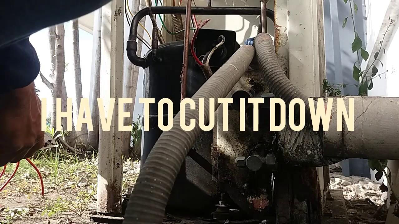 PACU air conditioning system not cooling house service/repair - YouTube