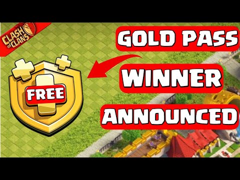 Gold Pass Winner Announcement | Clash of Clans | Clashflict - YouTube