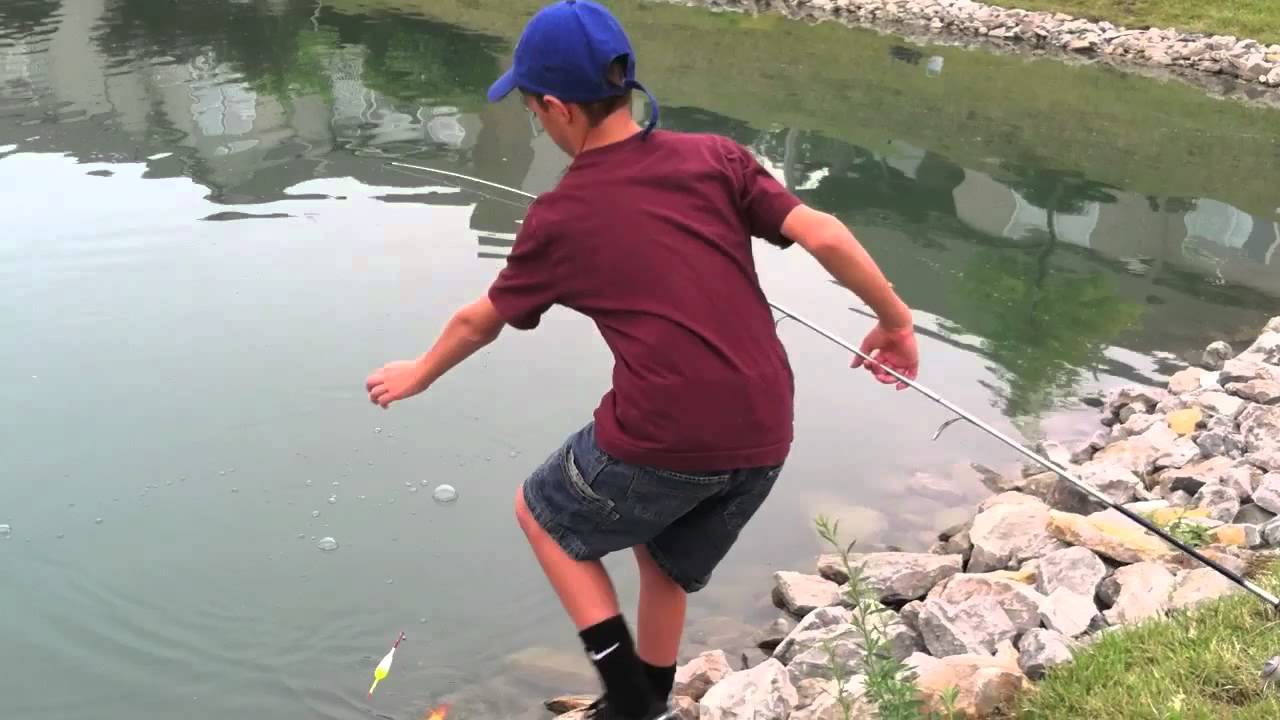 Goldfish Fishing - YouTube