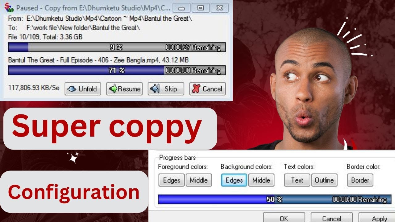 How to install supercopy and configuration download supper copy সুপার কপি সুপার ফার্স্ট স্পিড ...