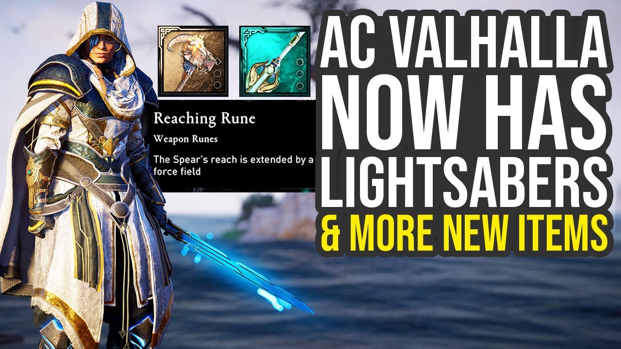 Assassin's Creed Valhalla Lightsabers Are Added & Free Limited Time ...