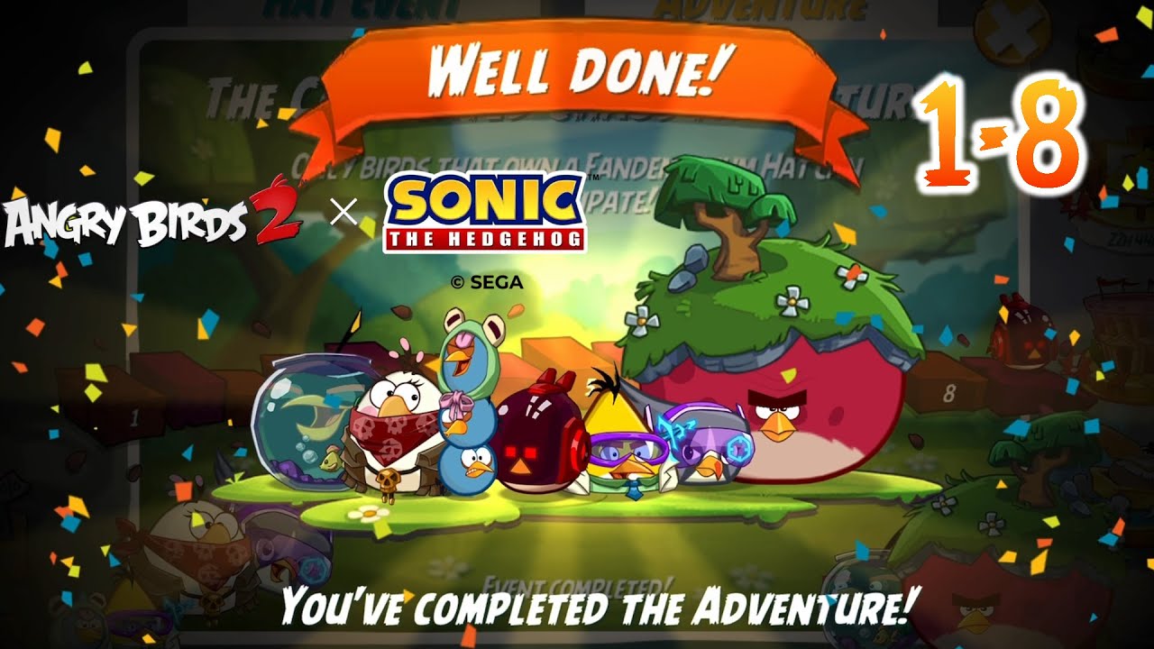 Event Fandemonium Hat Set - Angry Birds 2 The Calculated Chaos ...