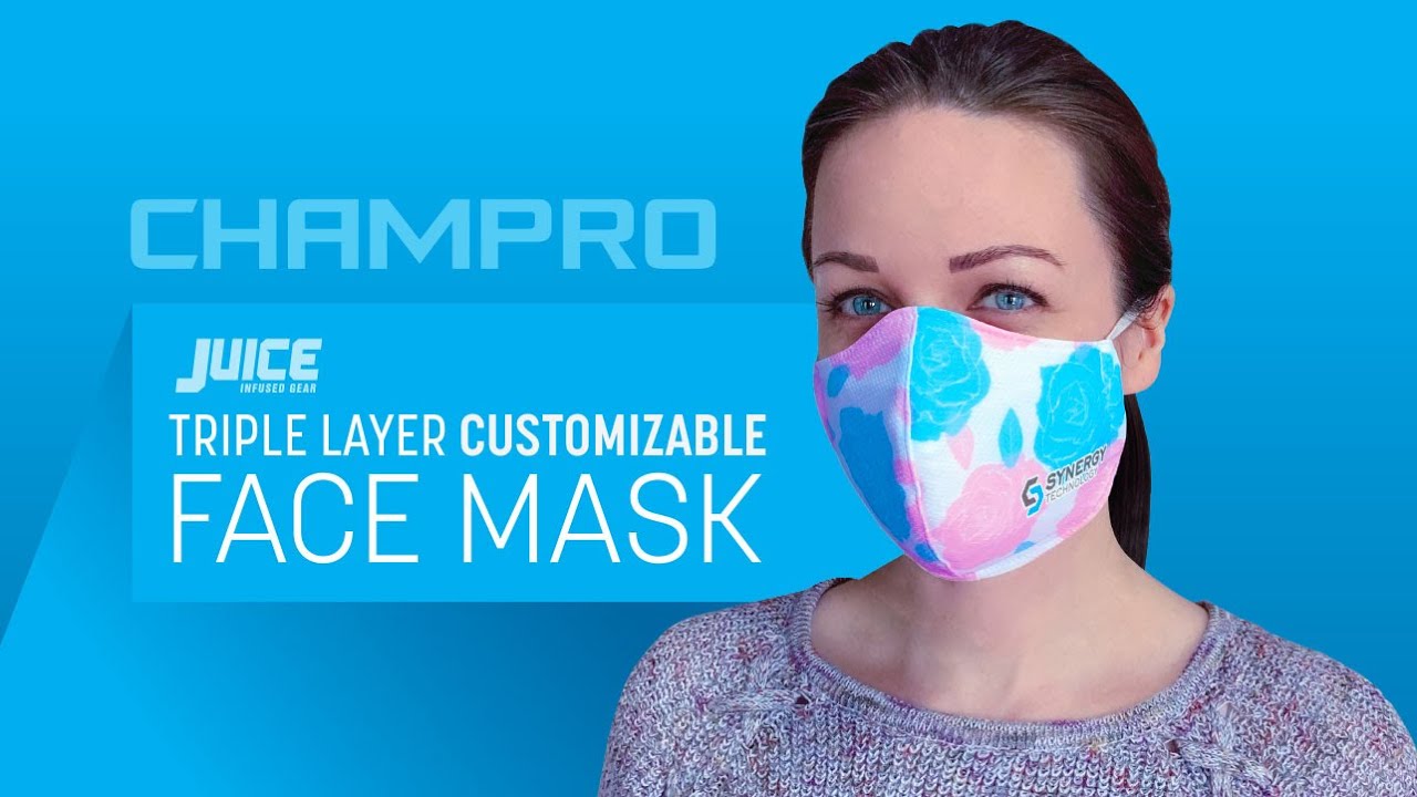 CHAMPRO Custom Face Masks - YouTube