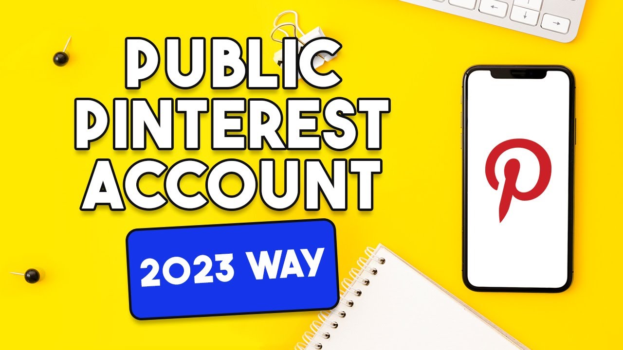 How To Make Your Pinterest Account Public [2023 WAY] - YouTube