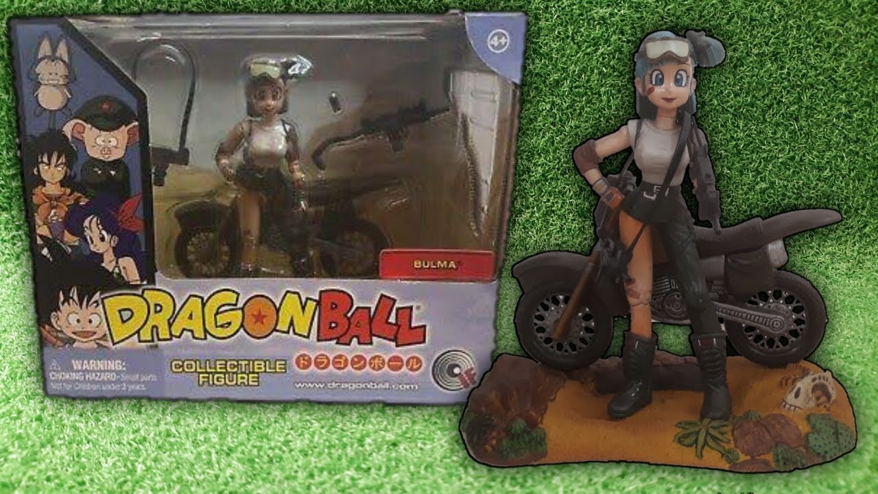 DRAGON BALL BULMA MOTOCROSS BIKE COLLECTIBLE FIGURE FUNimation - YouTube